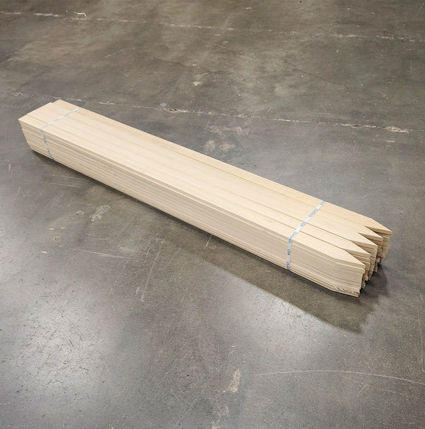 Lath Stakes - 1/2" X 2" X 48" (Poplar)