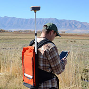 Juniper Systems GIS Backpack with Adjustable Antenna Pole